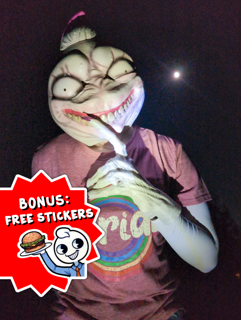 BUNDLE: Swirly Costume + Sticker Set – stonetoss store